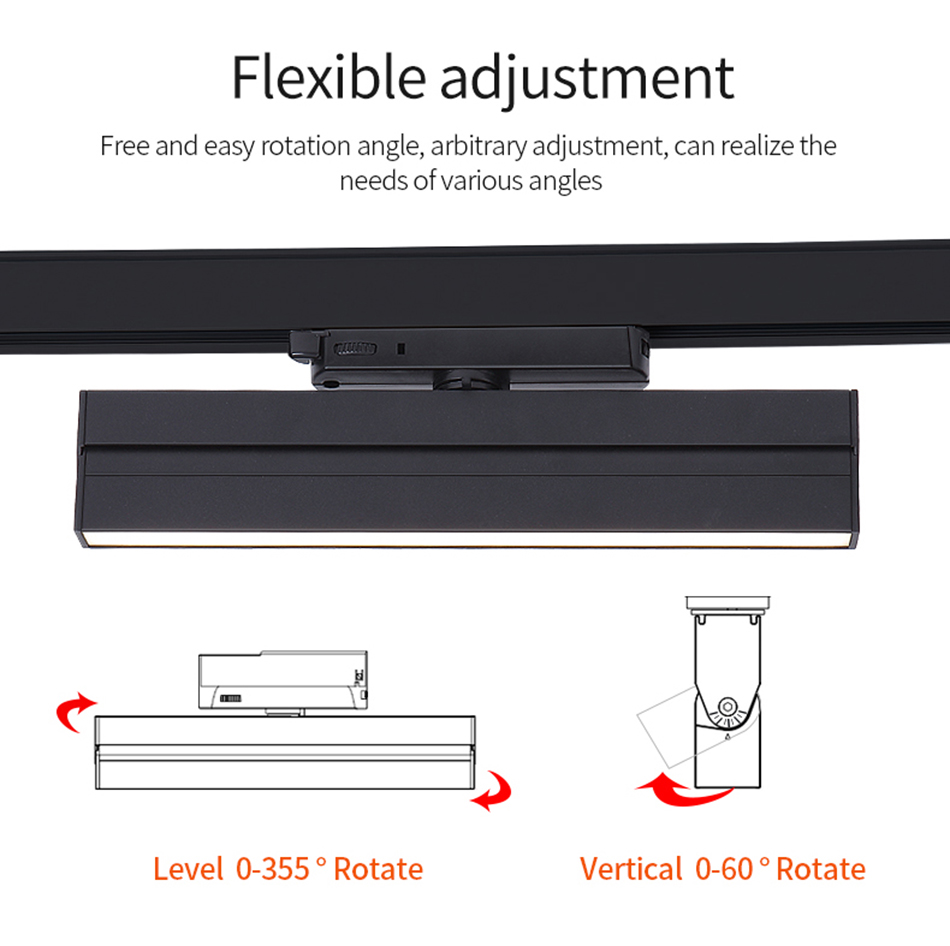 modern aluminum led linear track lights – DOBEST BRIGHT – Chinese LED ...