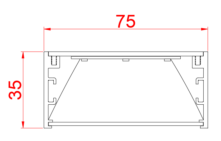 LED Hexagon Linear Light 7535B – DOBEST BRIGHT – Chinese LED Light Factory