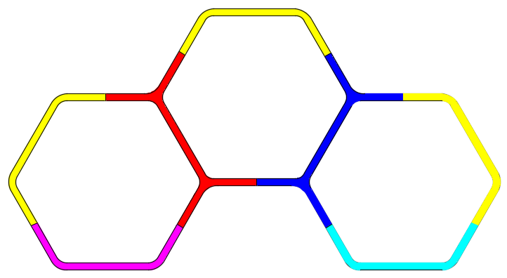 LED Hexagon Linear Light DB-7575 – DOBEST BRIGHT – Chinese LED Light ...