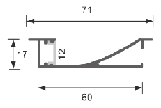 LED Linear Light Aluminum Profile DB-7117 – DOBEST BRIGHT – Chinese LED ...